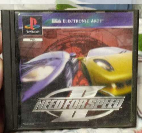 NFS 2 на PSOne лицензия, 1997 г