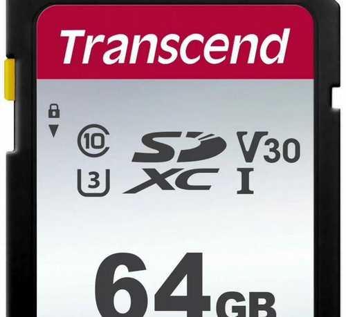 Карта памяти Transcend sdxc 64 гб