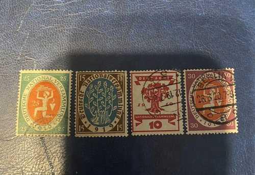 Почтовые марки германии 1919 г