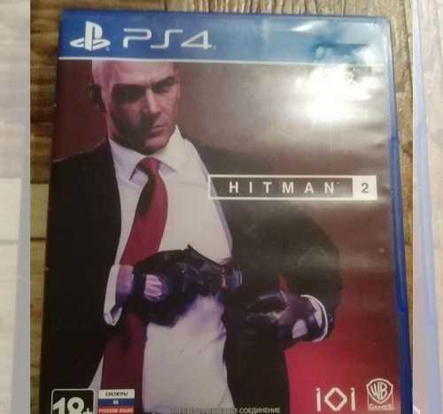 Диск на PS4 Хитман