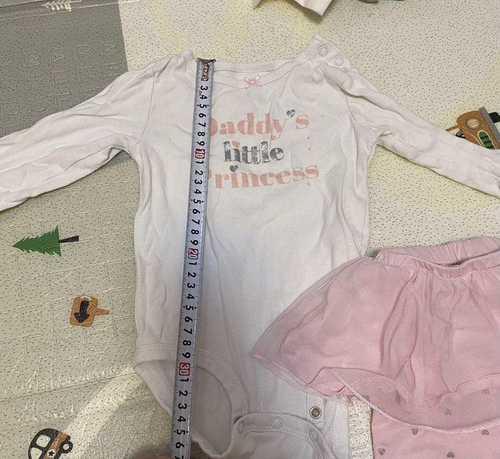 Боди и леггинсы костюм carters 80 86