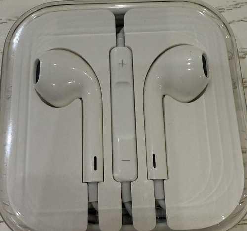 Наушники earpods проводные новые оригинал