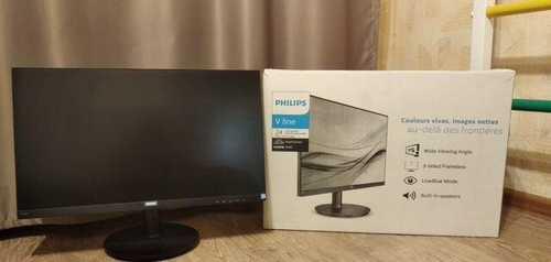 Монитор Philips 242V8A, 23.8" черный