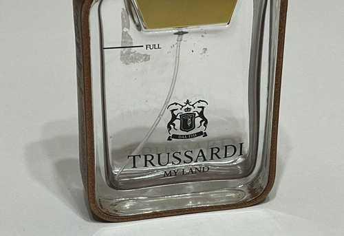 Пустой оригинальный флакон Trussardi My Land