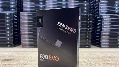 Новые SSD samsung 870 EVO S-ATA III 1TB 2.5”