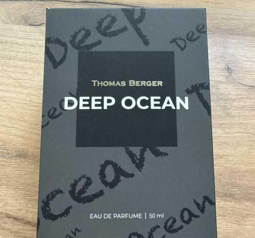 Мужские духи Thomas Berger Deep Ocean