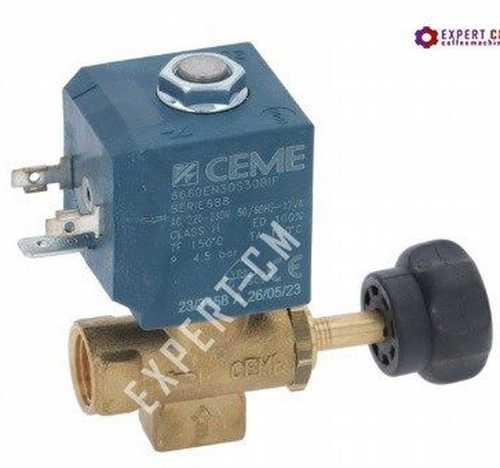 Соленоидный клапан ceme 1/4" 230В 2х поз