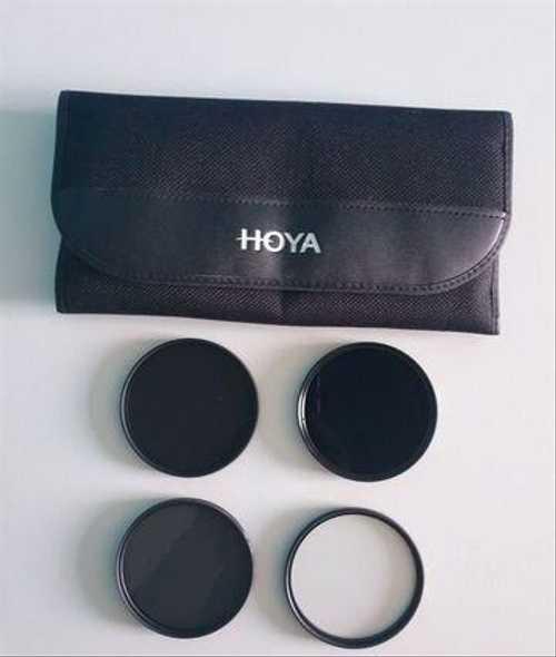 Набор светофильтров Hoya 72mm: UV CIR-PL ND8 ND64