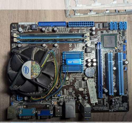 Asus P5G41T-M LX2/GB   DDR3 4Gb  C2Q Q8200