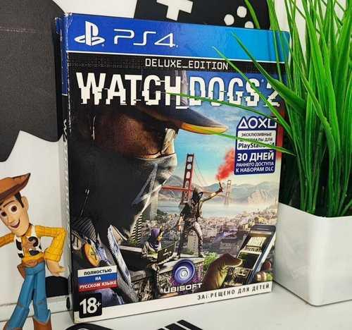 Watch Dogs 2 Deluxe Edition (PS4) Б/У