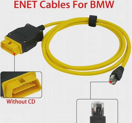 2023 кабель enet для BMW icom enet Хрустальный кабель для BMW enet Программирование Скрытый Кабель п