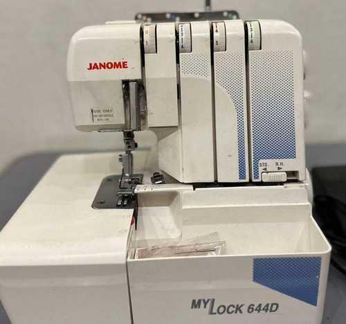 Оверлок janome mylock 644D