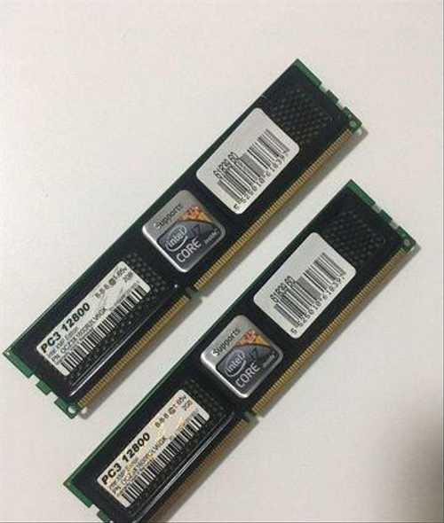 Оперативная память OCZ 4 гб (2 гб x 2) DDR3