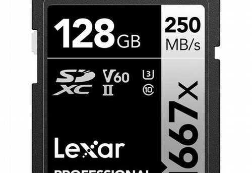 Lexar 128GB Professional 1667x UHS-II sdxc
