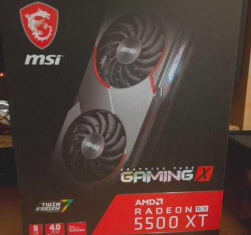 AMD radeon MSI RX 5500 XT 8GB