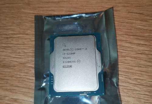 Процессор Intel core i3 12100f