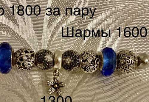 Pandora, оригинал мурано, сердце