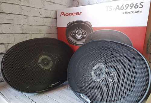 Автоколонки блины овалы Pioneer 1200w