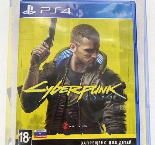 Cyberpunk 2077 ps4 диск