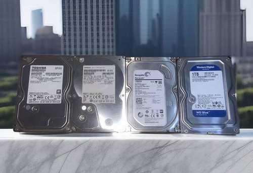 Жесткие диски HDD 1tb в ассортименте