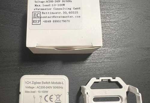 Реле Tuya Zigbee Switch Module-L 1CH