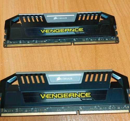 Оперативная память Corsair V-ce ddr3 8 GB 1866 2x4