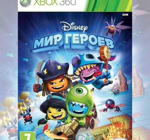 Игра Disney Мир Героев (Xbox 360) б/у, Полностью Р