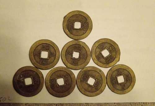 Китайские сувенирные монеты