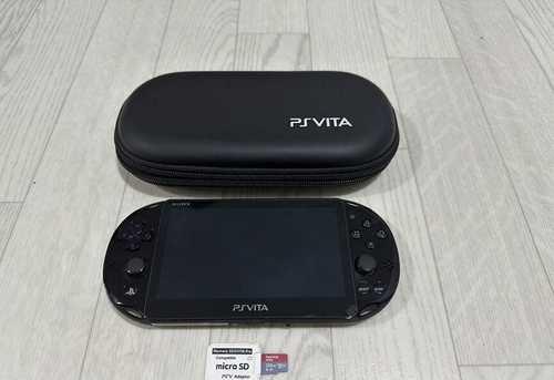 Sony Ps Vita Slim 128gb прошитая + много игр