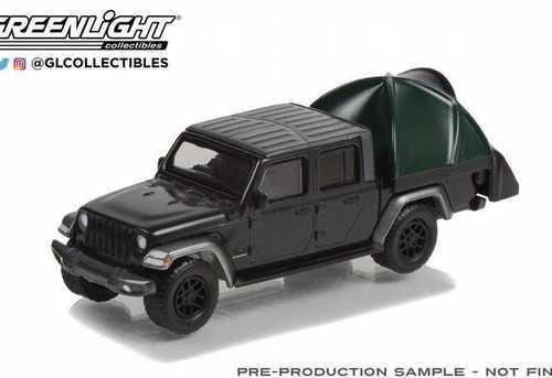 Jeep Gladiator 4х4 с палаткой Greenlight 1:64