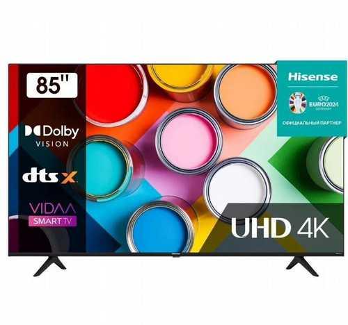 Здоровый 85" 4k SMART TV Hisense 85A6BG