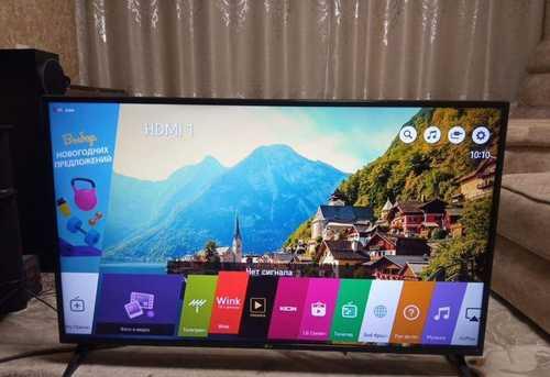 Телевизор lg smart tv 4k HDR 49 дюймов