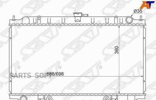 Радиатор охлаждения Инфинити G20 SR18/20 95-01