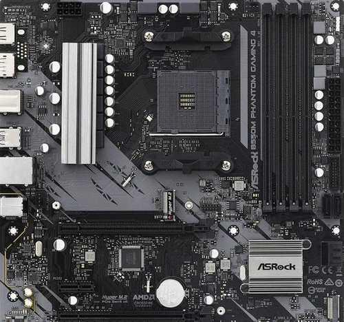 Материнская плата AM4 ASRock B550M Phantom Gaming