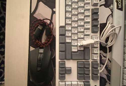 Мышка Zet gaming клавиатура saibot KX-8