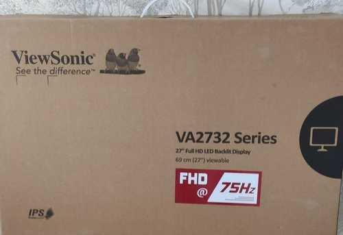 Монитор FullHD 27" ViewSonic VA2732-h 75Hz