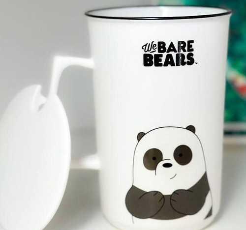 Кофейная кружка Miniso We Bare Bears Ceramic Mugs