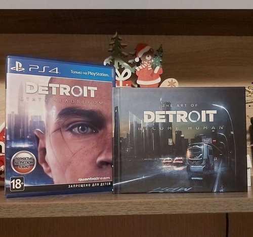 Detroit become human ps4   артбук