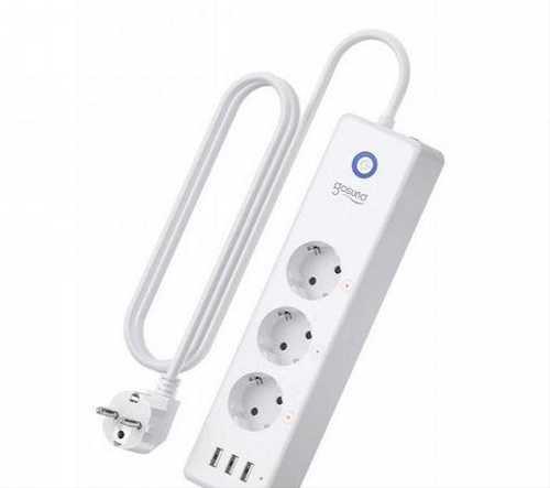 Сетевой фильтр Gosund Smart plug P1, 3 USB outlet