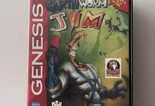 Картридж Earthworm Jim для Sega Genesis