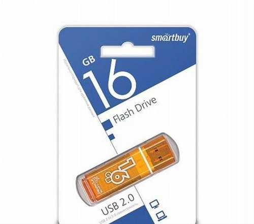 Флеш-накопитель 16Gb SmartBuy Glossy series, USB 2