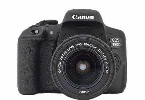 Canon EOS 750D Kit EF-S 18-55mm f/3.5-5.6 IS STM