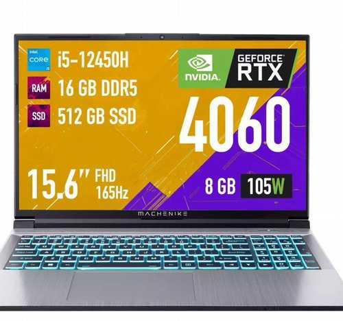 Игровой Machenike RTX4060/i5/16Gb/512Gb Гарантия