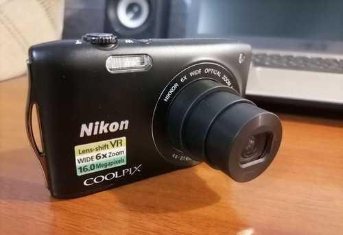 Компактная фотокамера Nikon Coolpix S3300