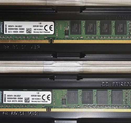 Оперативная память Kingston DDR3 1600MHz 4GB х 2 ш