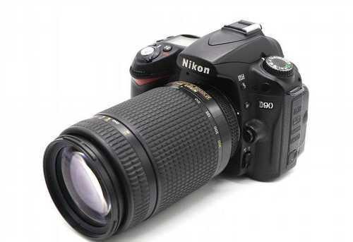 Nikon D90 kit 70-300mm f/4-5.6D ED-IF AF Nikkor