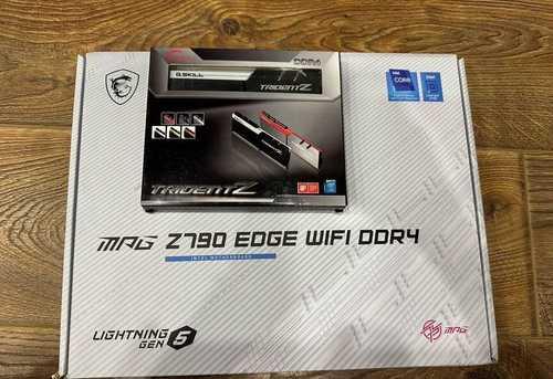 MPG Z790 edge wifi DDR4 + 32 Gb G.Skill trident Z