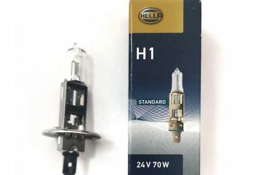 Автолампа hella H1 24V 70W P14,5s