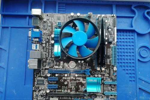 Комплект h61 + Xeon + ddr3 8g