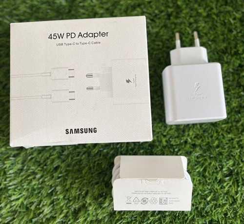 Комплект быстрой зарядки: Адаптер Samsung + кабель